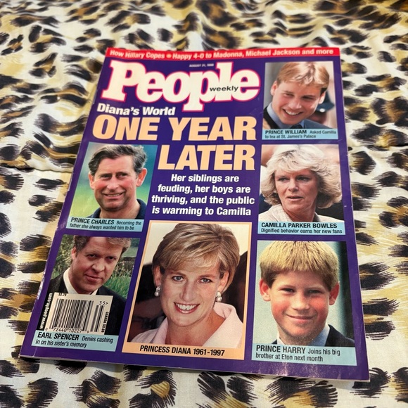 People Magazine | Accents | Rare People Magazine Princess Dianas World ...